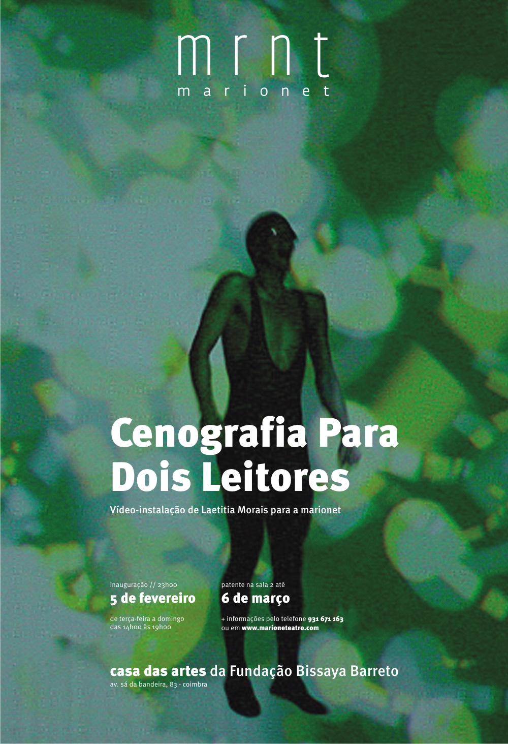 Scenography for Two Readers | Marionet